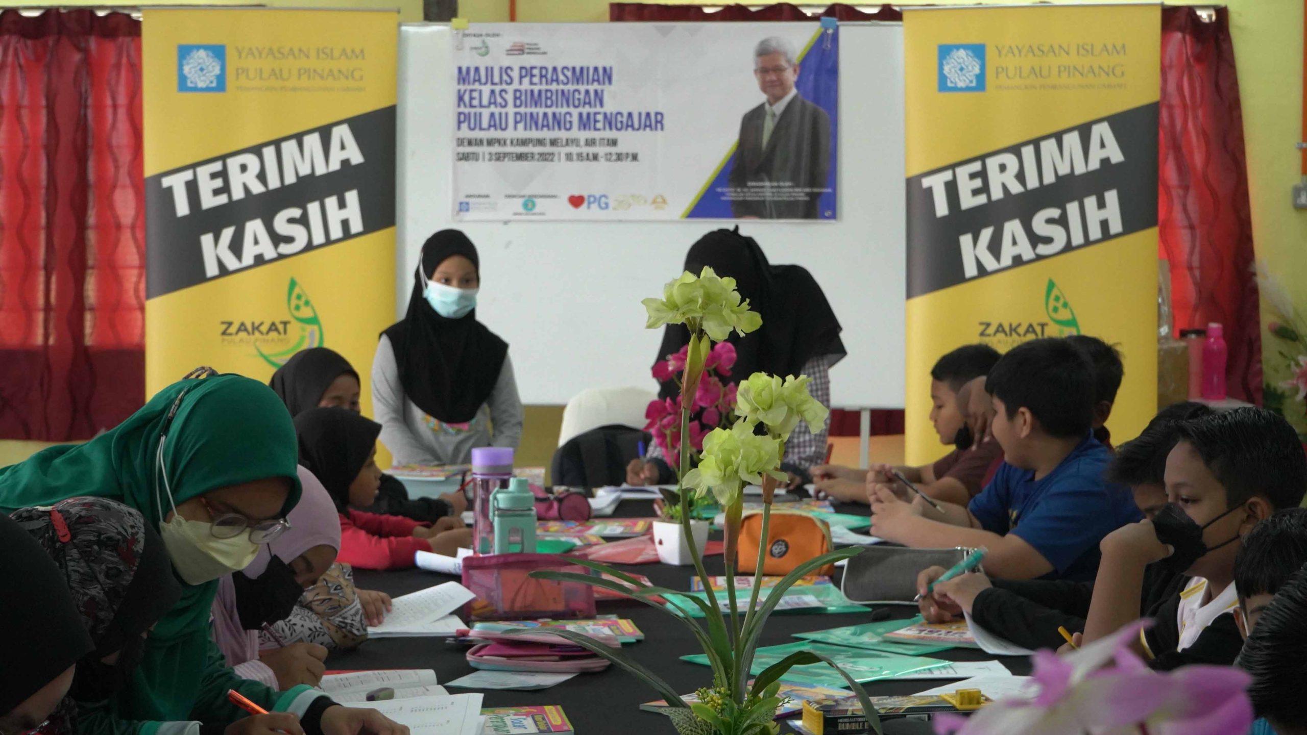 Majlis Perasmian Kelas Bimbingan Pulau Pinang Mengajar Kampung Melayu ...